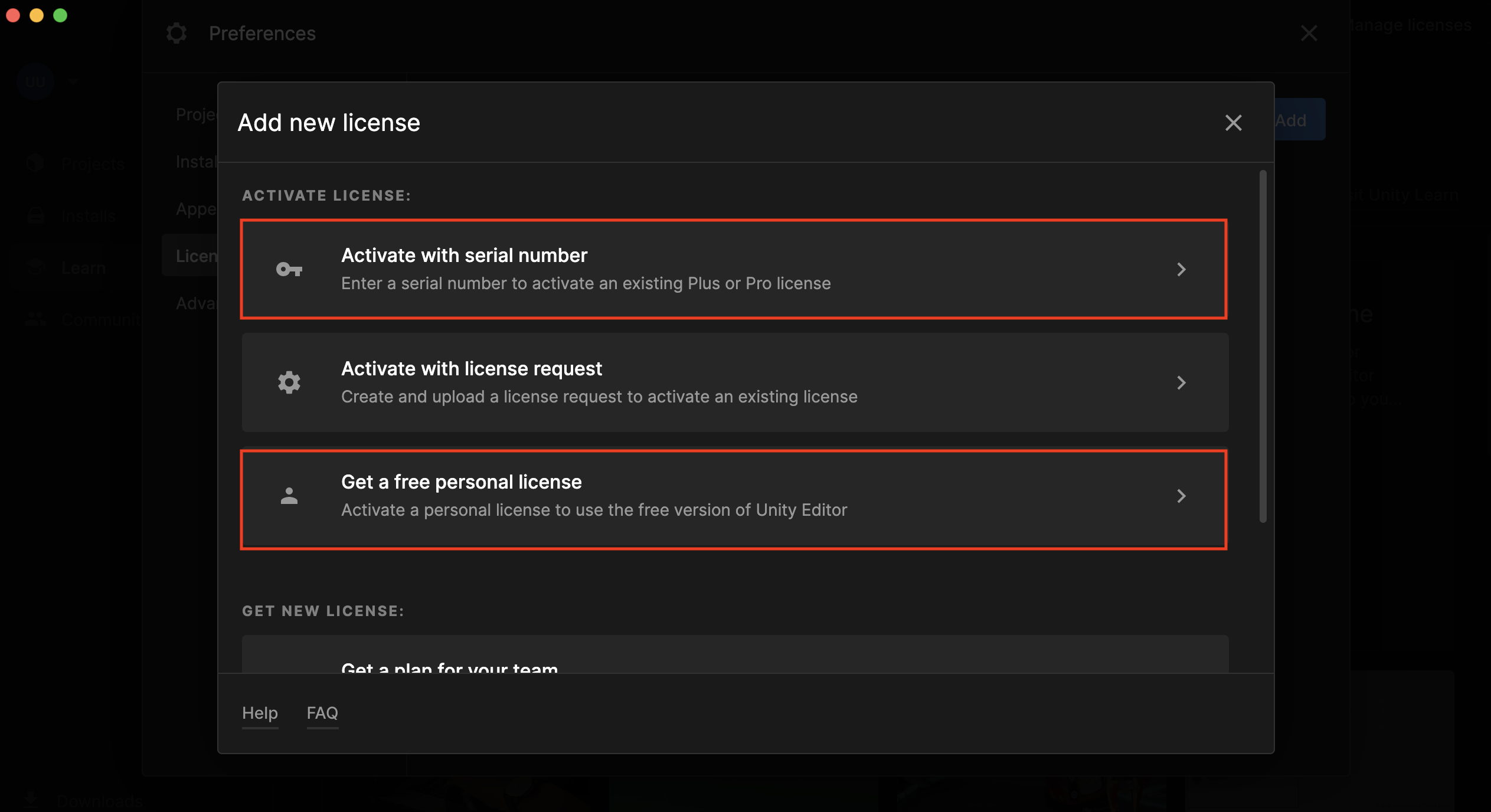 How Do I Activate My License Unity